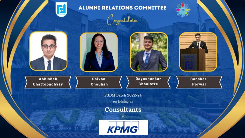 Alumni Relations Committee - NIBM, Pune on LinkedIn: #placement # ... Alumni Relations Committee - NIBM, Pune on LinkedIn: #placement # ...
