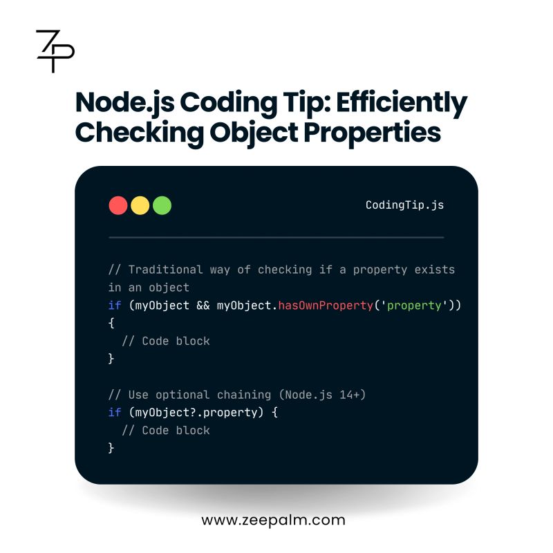 Zee Palm, LLC on LinkedIn: #nodejs #codingtips Zee Palm, LLC on LinkedIn: #nodejs #codingtips