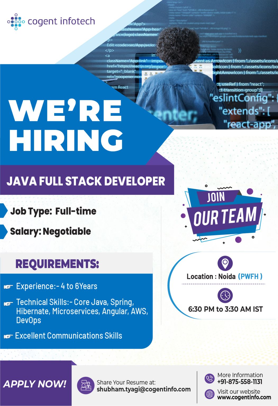 Shubham Tyagi on LinkedIn: #hiring #java #mongodb #kafka #javascript # ... Shubham Tyagi on LinkedIn: #hiring #java #mongodb #kafka #javascript # ...