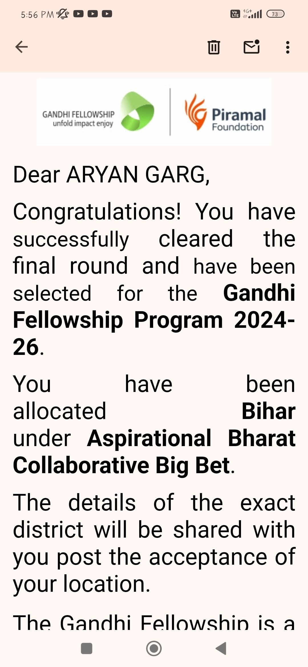 Aryan Garg posted on LinkedIn Aryan Garg posted on LinkedIn