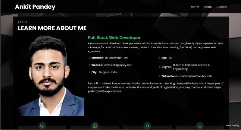 Ankit Pandey on LinkedIn: #portfolio #webdevelopment #designer # ... Ankit Pandey on LinkedIn: #portfolio #webdevelopment #designer # ...