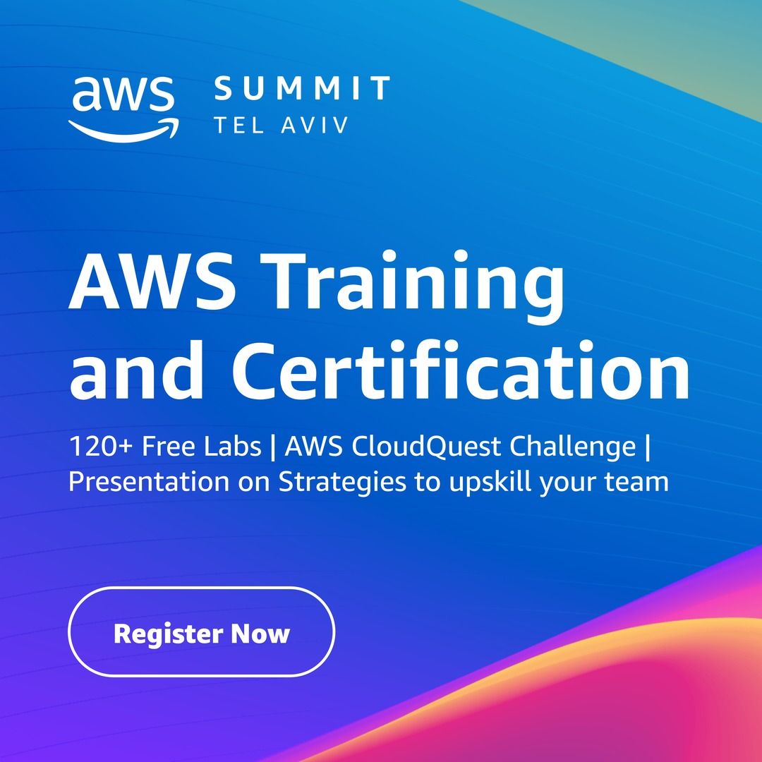 Eyal Tamir en LinkedIn: Are you visiting the AWS TLV Summit? Don’t miss ... Eyal Tamir en LinkedIn: Are you visiting the AWS TLV Summit? Don’t miss ...