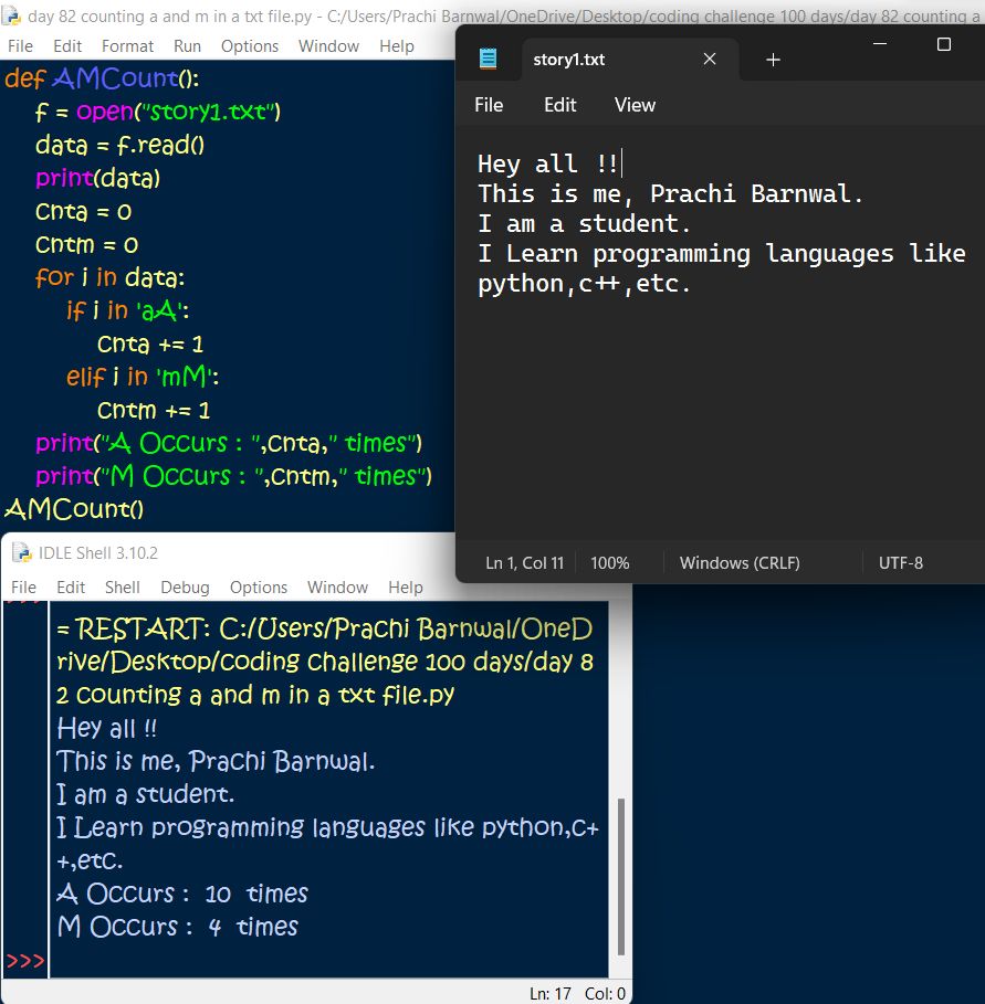Prachi Kumari on LinkedIn: #python_programming_challenge #alcoder # ... Prachi Kumari on LinkedIn: #python_programming_challenge #alcoder # ...
