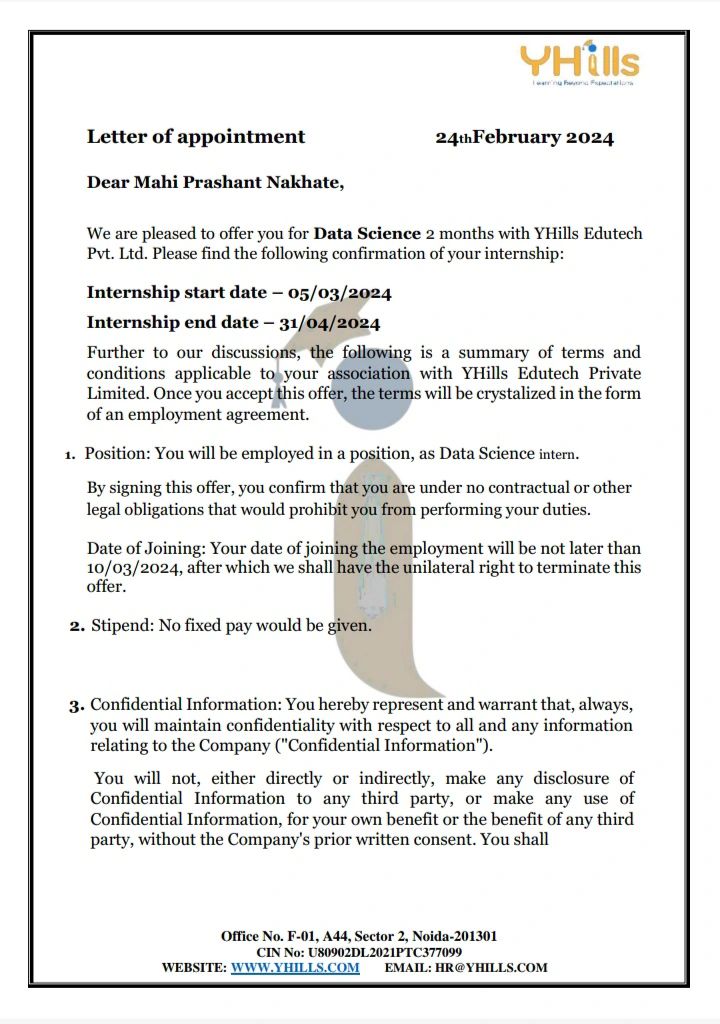 Mahi Nakhate on LinkedIn: #beginner #internship #opportunity # ... Mahi Nakhate on LinkedIn: #beginner #internship #opportunity # ...