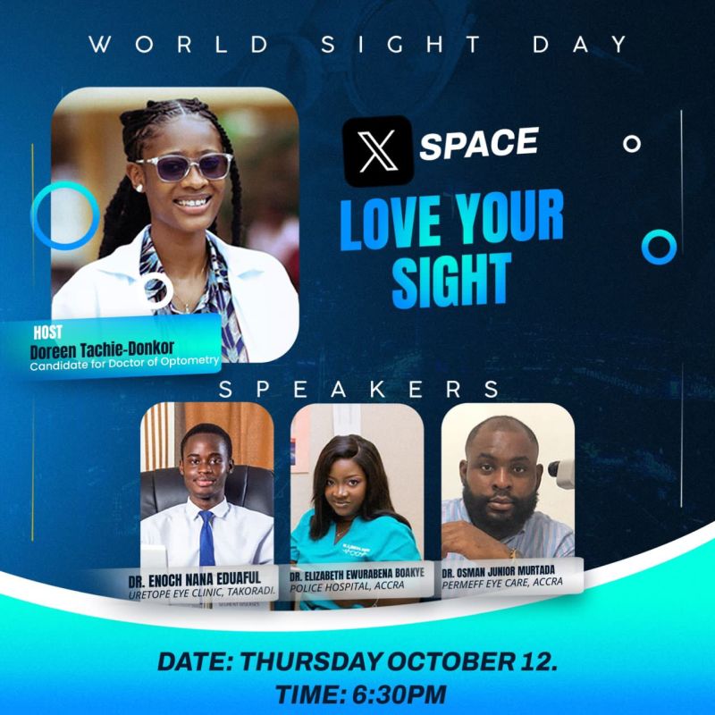 Doreen Tachie-Donkor on LinkedIn: #worldsightday #eyecare Doreen Tachie-Donkor on LinkedIn: #worldsightday #eyecare