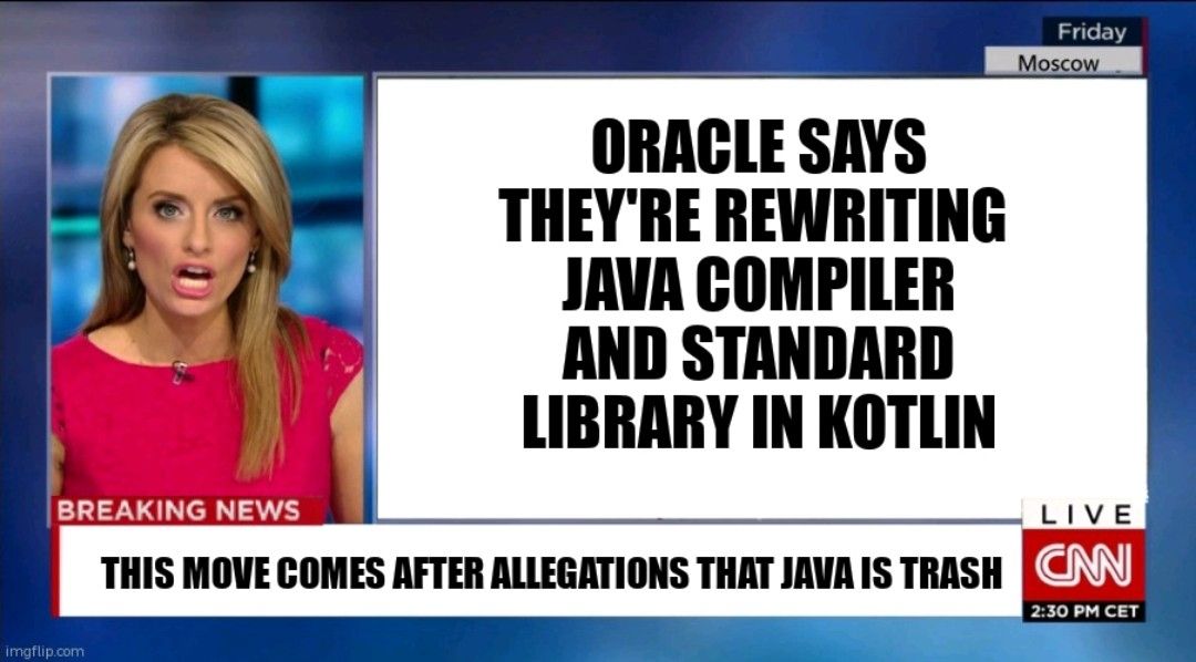 Rajesh Hadiya on LinkedIn: #oracle #java #kotlin #humor #fun Rajesh Hadiya on LinkedIn: #oracle #java #kotlin #humor #fun