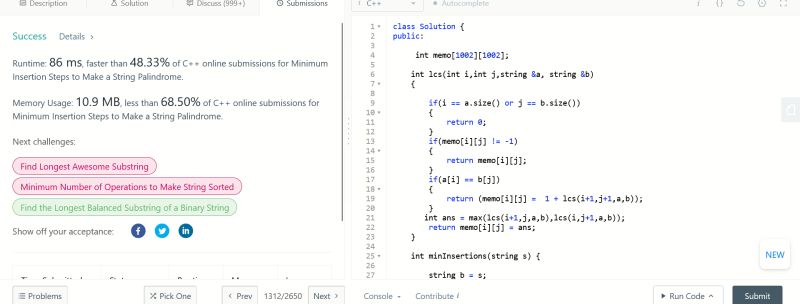 Sidharth dhiman on LinkedIn: Done with todays leetcode challenge ... Sidharth dhiman on LinkedIn: Done with todays leetcode challenge ...