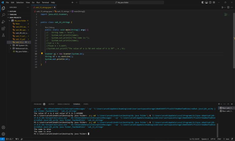 Arun Bishnoi on LinkedIn: Day 11 of coading in java . Introduction to ... Arun Bishnoi on LinkedIn: Day 11 of coading in java . Introduction to ...