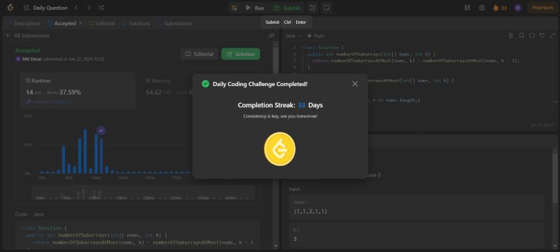 Mit Desai on LinkedIn: #100daysofcode #day67 #leetcode #codingjourney # ... Mit Desai on LinkedIn: #100daysofcode #day67 #leetcode #codingjourney # ...