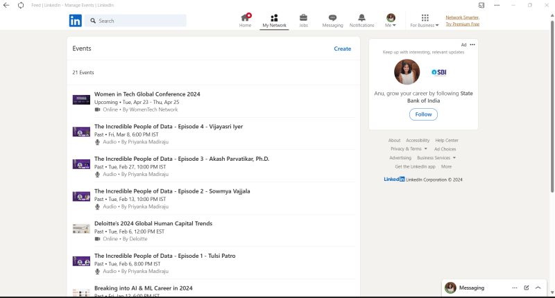 Anu Bagre on LinkedIn: #ai #ml #datascience #linkedinaudioevent # ... Anu Bagre on LinkedIn: #ai #ml #datascience #linkedinaudioevent # ...