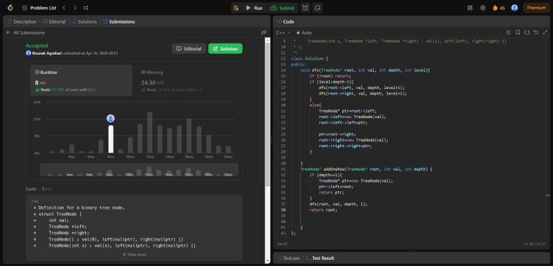 Rounak Agrahari on LinkedIn: #leetcode #100daysofcodingchallenge # ... Rounak Agrahari on LinkedIn: #leetcode #100daysofcodingchallenge # ...