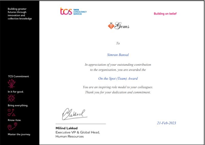 Simran Bansal on LinkedIn: Happy to announce 🎤 that I have been awarded ... Simran Bansal on LinkedIn: Happy to announce 🎤 that I have been awarded ...