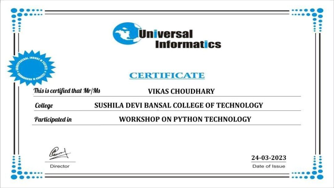 Vikas Choudhary on LinkedIn: python programming language attending by me Vikas Choudhary on LinkedIn: python programming language attending by me