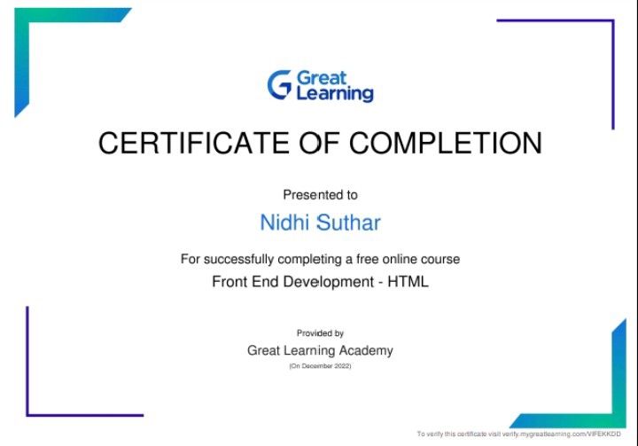Nidhi Suthar posted on LinkedIn Nidhi Suthar posted on LinkedIn