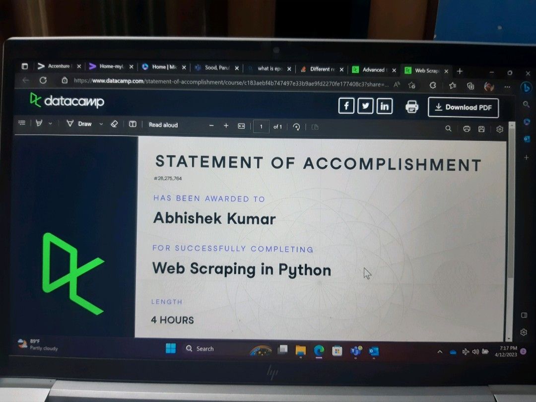 Abhishek Kumar on LinkedIn: #python #skillsets #webscraping #analytics ... Abhishek Kumar on LinkedIn: #python #skillsets #webscraping #analytics ...
