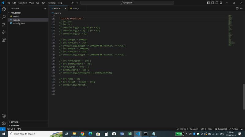 Aiman Fatima on LinkedIn: #typescript #codingjourney #programming Aiman Fatima on LinkedIn: #typescript #codingjourney #programming