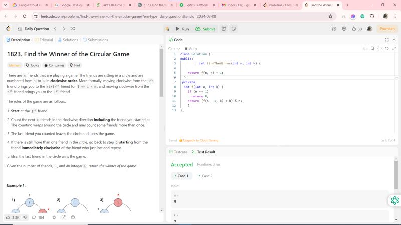 Gopal Awasthi on LinkedIn: Day 27 of my leetcode problem solving ... Gopal Awasthi on LinkedIn: Day 27 of my leetcode problem solving ...