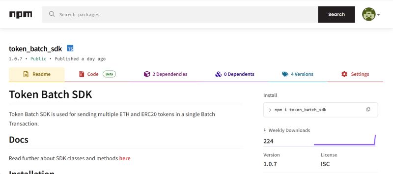 Aditya S. on LinkedIn: #typescript #blockchain #sdk Aditya S. on LinkedIn: #typescript #blockchain #sdk