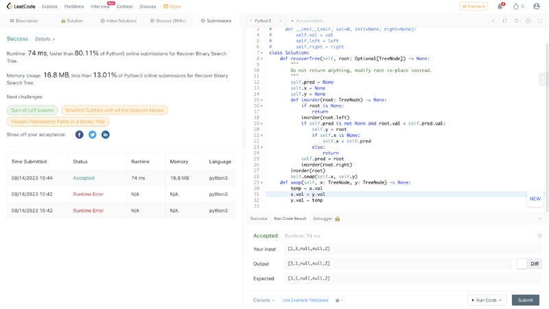 Abhinav . on LinkedIn: #100daysofcodechallenge #leetcode #python Abhinav . on LinkedIn: #100daysofcodechallenge #leetcode #python