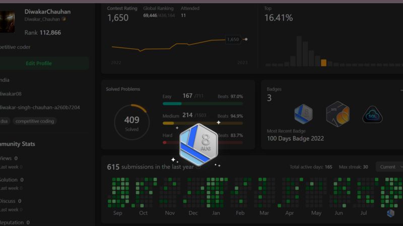 Diwakar singh chauhan on LinkedIn: #potd #leetcode #consistency #dsa # ... Diwakar singh chauhan on LinkedIn: #potd #leetcode #consistency #dsa # ...