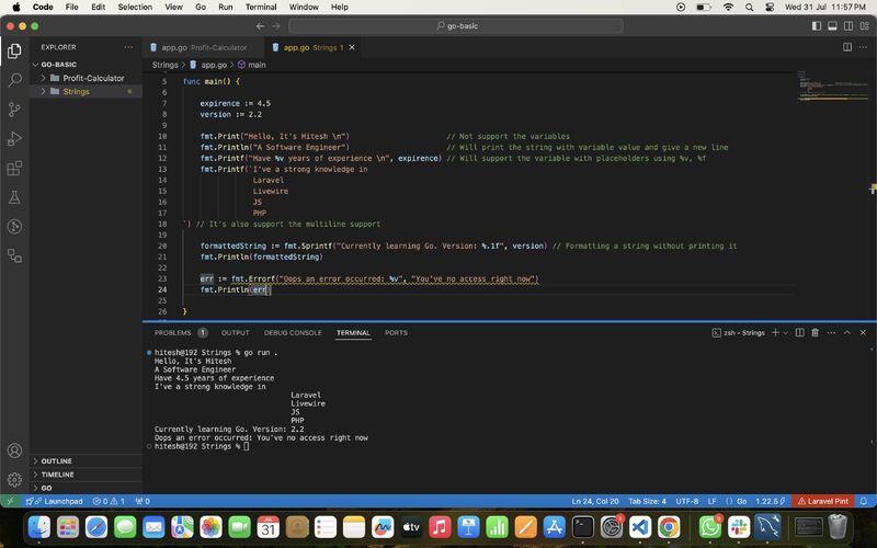 Hitesh Varyani on LinkedIn: #golang #codingjourney #developerlife # ... Hitesh Varyani on LinkedIn: #golang #codingjourney #developerlife # ...