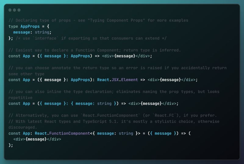 Saarim Shaikh on LinkedIn: #typescript #coding #react #reactjs # ... Saarim Shaikh on LinkedIn: #typescript #coding #react #reactjs # ...