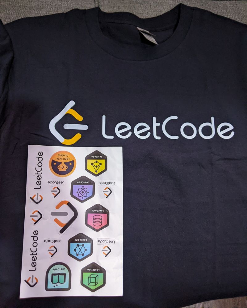 Delivered leetcode t-shirt and stickers. | Rotimi Akanni posted on the ... Delivered leetcode t-shirt and stickers. | Rotimi Akanni posted on the ...