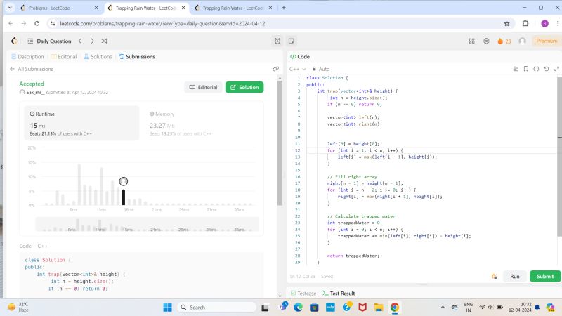 Sakshi Kumari on LinkedIn: #day20 #codingchallenge #leetcode #dsa #c Sakshi Kumari on LinkedIn: #day20 #codingchallenge #leetcode #dsa #c
