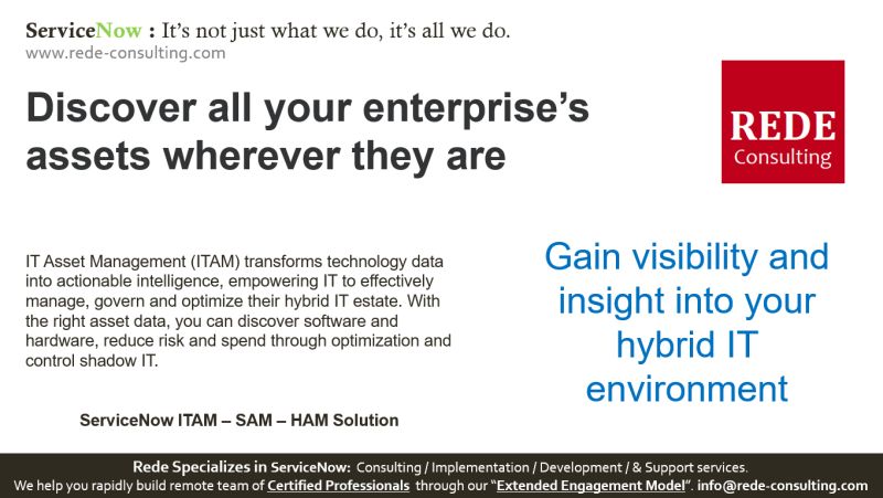 Yogita Shah (Hiring SN ITOM/ ITAM Xperts) on LinkedIn: Streamlining IT ... Yogita Shah (Hiring SN ITOM/ ITAM Xperts) on LinkedIn: Streamlining IT ...