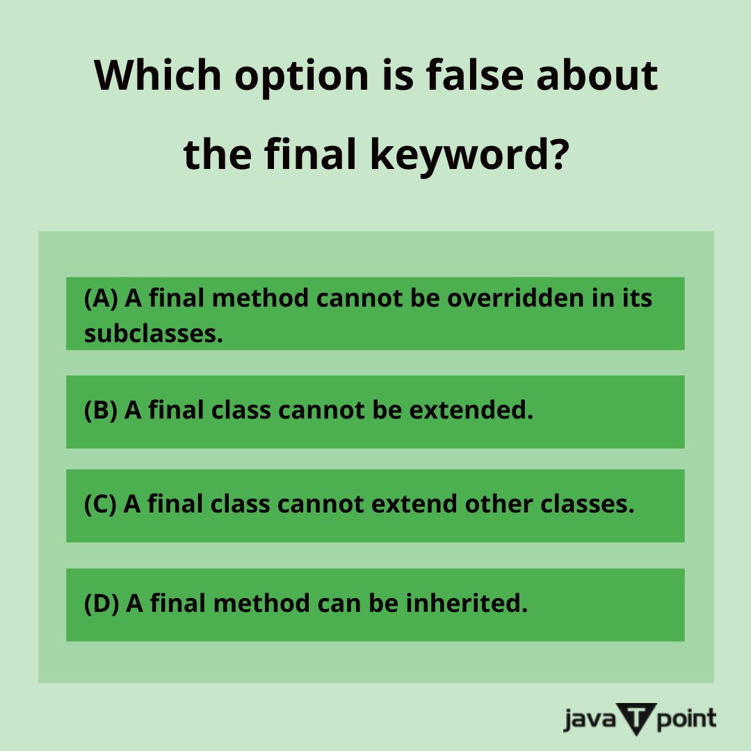 Tpoint Tech on LinkedIn: #java #javaprogramming #object #int #void # ... Tpoint Tech on LinkedIn: #java #javaprogramming #object #int #void # ...