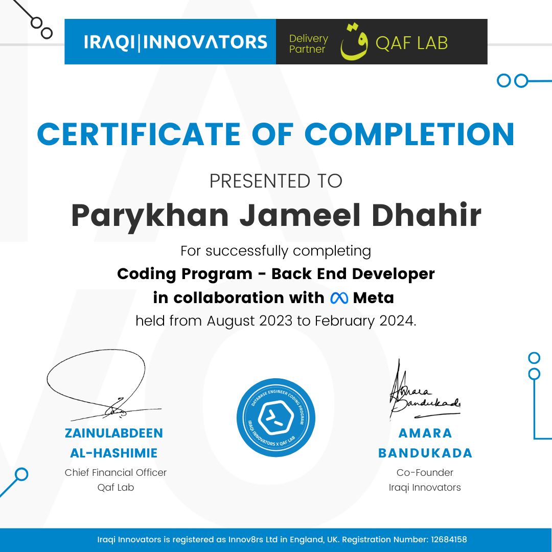 Parykhan Jameel on LinkedIn: #backenddevelopment #python #django #api # ... Parykhan Jameel on LinkedIn: #backenddevelopment #python #django #api # ...
