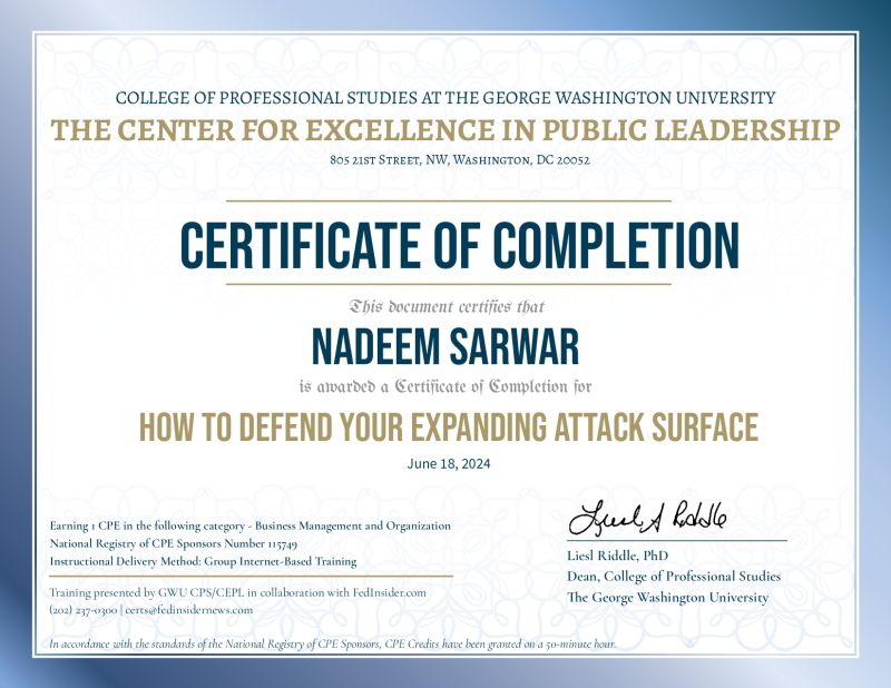 Nadeem Sarwar on LinkedIn: #pakistan #usa #cybersecurity #defender # ... Nadeem Sarwar on LinkedIn: #pakistan #usa #cybersecurity #defender # ...