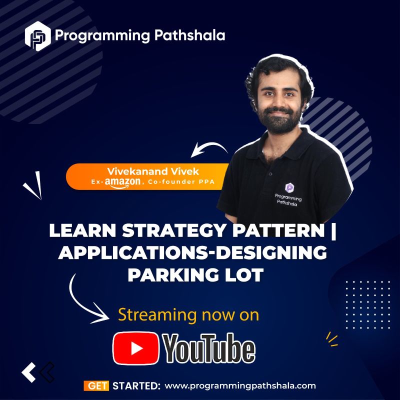 Programming Pathshala on LinkedIn: #strategypattern #parkinglotdesign # ... Programming Pathshala on LinkedIn: #strategypattern #parkinglotdesign # ...