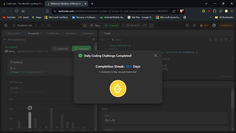 Avinash Agrawal on LinkedIn: #leetcode #streak #programming #coding #cp Avinash Agrawal on LinkedIn: #leetcode #streak #programming #coding #cp