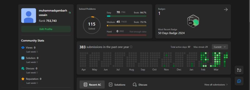 Muhammad Qambar Hussain on LinkedIn: #leetcode #algorithm # ... Muhammad Qambar Hussain on LinkedIn: #leetcode #algorithm # ...
