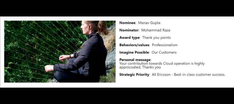 MANAV GUPTA on LinkedIn: Got an award MANAV GUPTA on LinkedIn: Got an award