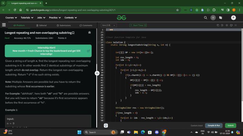 Parth Bhatti on LinkedIn: #100daysofcode #codingchallenge #leetcode # ... Parth Bhatti on LinkedIn: #100daysofcode #codingchallenge #leetcode # ...