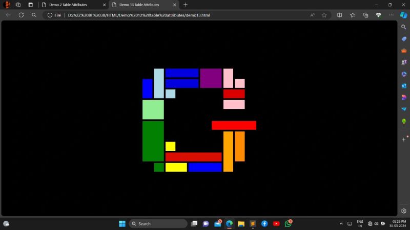 Tanmay Bodkhe on LinkedIn: i made this using only html table attributes 💻 Tanmay Bodkhe on LinkedIn: i made this using only html table attributes 💻