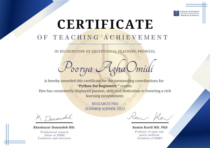 Poorya Aghaomidi on LinkedIn: #python #codingjourney | 18 comments Poorya Aghaomidi on LinkedIn: #python #codingjourney | 18 comments