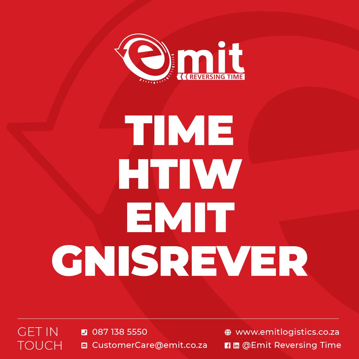 Emit Reversing Time on LinkedIn: It’s Backwards Day! Can you figure out ... Emit Reversing Time on LinkedIn: It’s Backwards Day! Can you figure out ...