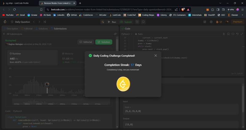 Raghav Mahajan on LinkedIn: #leetcode #100daysofcode #codingjourney # ... Raghav Mahajan on LinkedIn: #leetcode #100daysofcode #codingjourney # ...