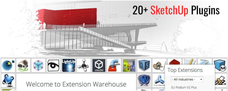 Arch2O on LinkedIn: 20+ Essential SketchUp Plugins for Efficient ... Arch2O on LinkedIn: 20+ Essential SketchUp Plugins for Efficient ...
