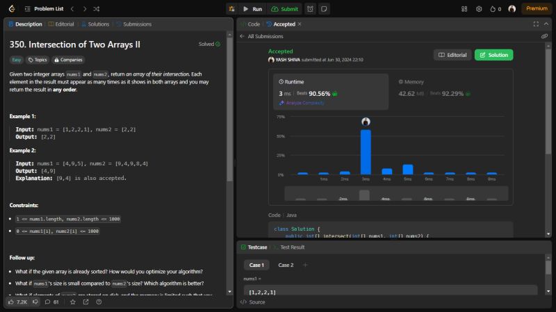 Yash Shiva on LinkedIn: #leetcode #codingchallenge #problemsolving # ... Yash Shiva on LinkedIn: #leetcode #codingchallenge #problemsolving # ...
