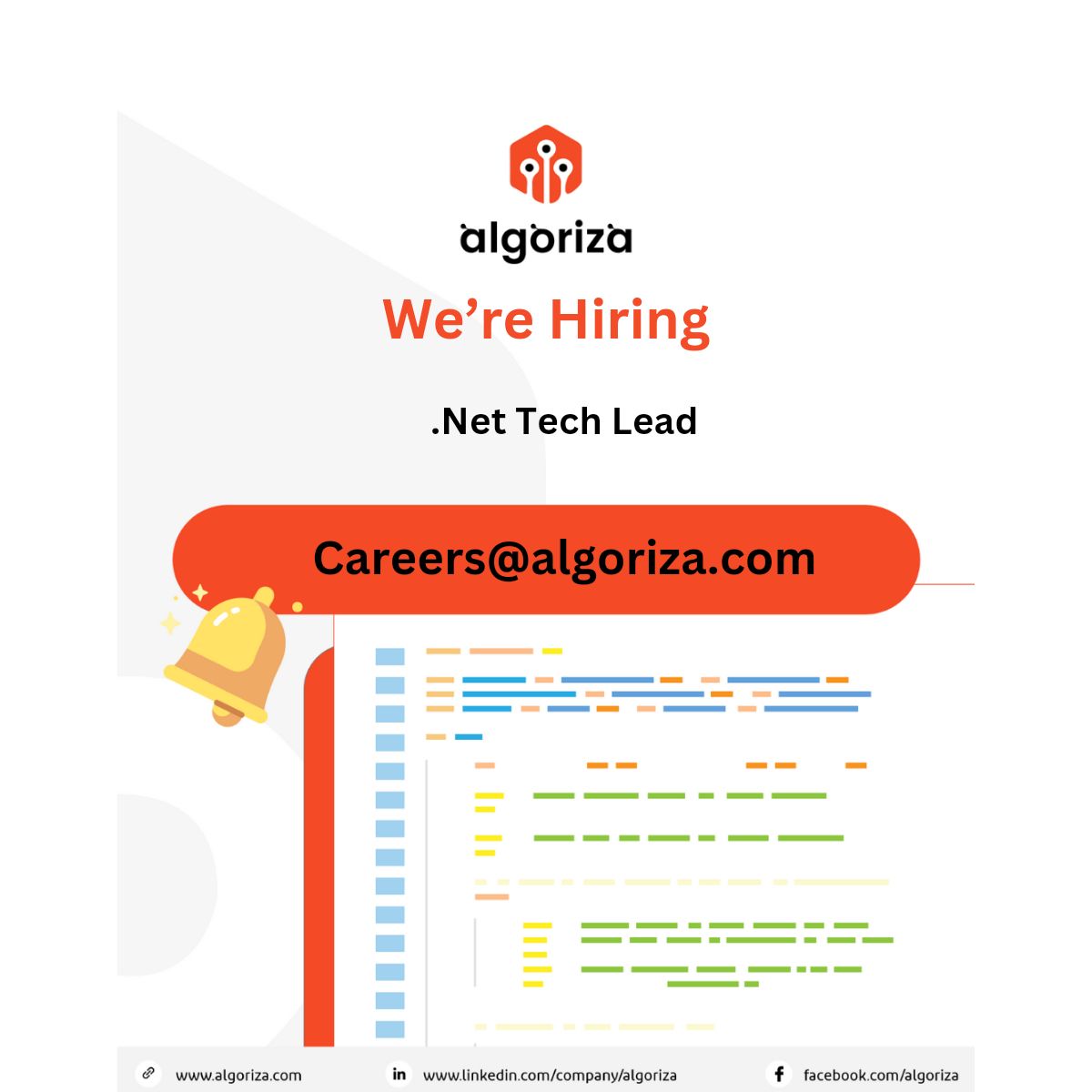 Algoriza on LinkedIn: Available vacancy: .Net Tech Lead Type: Full-Time ... Algoriza on LinkedIn: Available vacancy: .Net Tech Lead Type: Full-Time ...