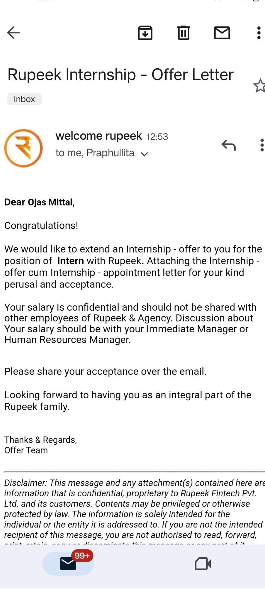 Ojas Mittal on LinkedIn: #intern #fintech | 16 comments Ojas Mittal on LinkedIn: #intern #fintech | 16 comments
