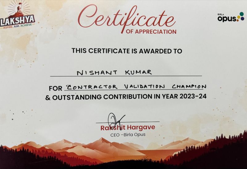 Nishant Kumar on LinkedIn: Happy To Share that I Received 2 ... Nishant Kumar on LinkedIn: Happy To Share that I Received 2 ...