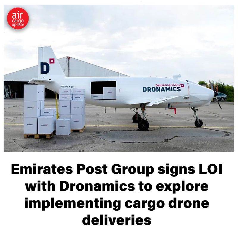 EPG and DRONAMICS sign LOI for cargo drone solutions | Air Cargo Update ... EPG and DRONAMICS sign LOI for cargo drone solutions | Air Cargo Update ...