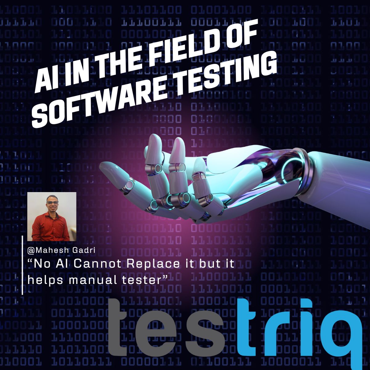 TESTRIQ QA Lab, LLP. on LinkedIn: #ai #aitesting #testingcompany # ... TESTRIQ QA Lab, LLP. on LinkedIn: #ai #aitesting #testingcompany # ...