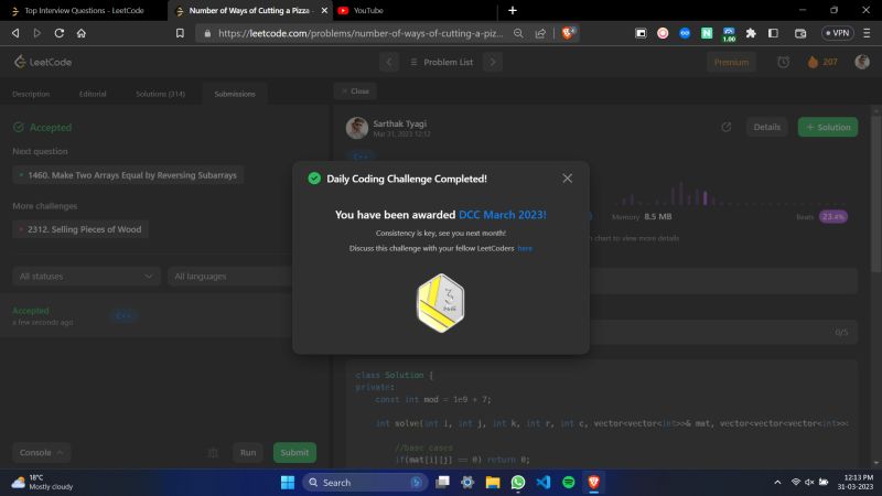 Sarthak Tyagi on LinkedIn: #leetcode #consistency #developer # ... Sarthak Tyagi on LinkedIn: #leetcode #consistency #developer # ...