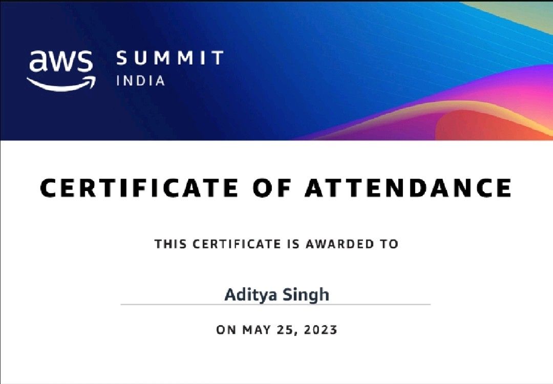 Aditya Singh on LinkedIn: #webinar #aws #awards #amazon Aditya Singh on LinkedIn: #webinar #aws #awards #amazon